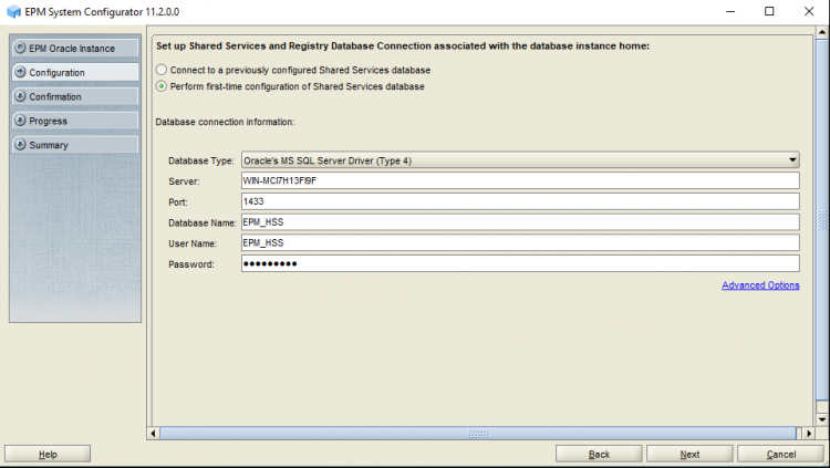 Configuring Oracle EPM 11.2 / Blogs / Perficient