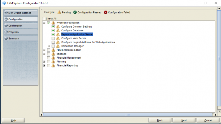 Configuring Oracle Epm 11 2 Blogs Perficient