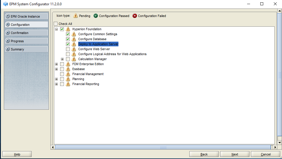 Configuring Oracle EPM 11.2 / Blogs / Perficient