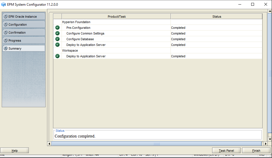 Configuring Oracle Epm 11 2 Blogs Perficient