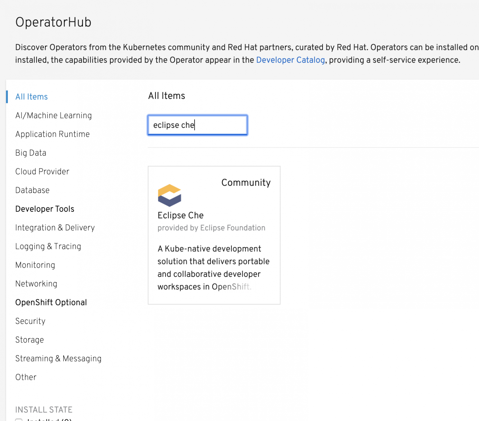 Remote Development with Eclipse Che in OpenShift / Blogs / Perficient