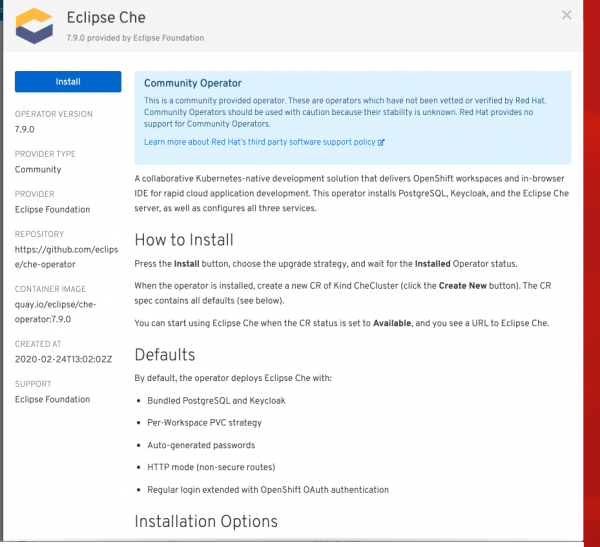Remote Development with Eclipse Che in OpenShift / Blogs / Perficient