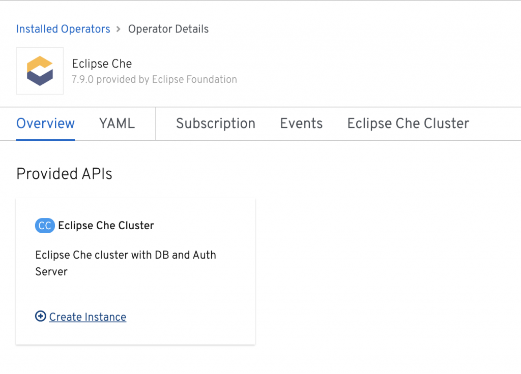 Remote Development with Eclipse Che in OpenShift / Blogs / Perficient