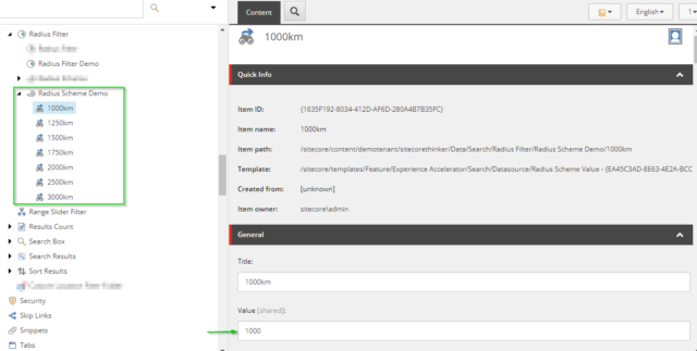 SXA Map Component Part 5: Filter Locations with Radius Filter or Custom Filter Slider Components