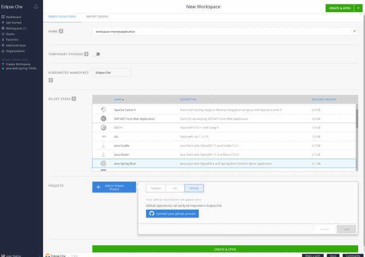 Remote Development with Eclipse Che in OpenShift / Blogs / Perficient