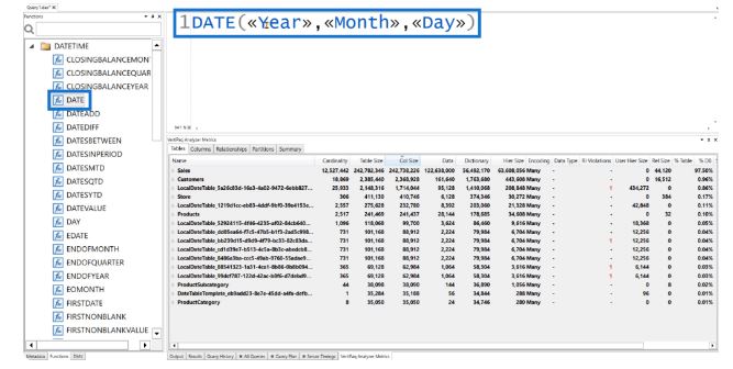 Présentation de DAX Studio