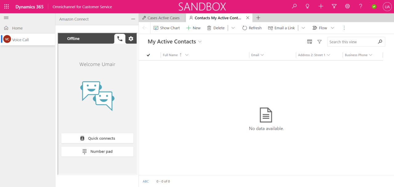 Amazon Connect integration with Dynamics Channel Integration Framework / Blogs / Perficient