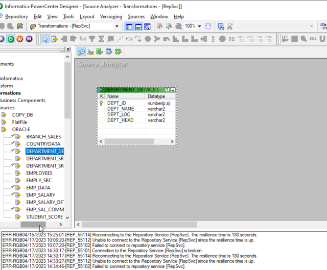 Implementation of SCD type 1 in Informatica PowerCenter / Blogs / Perficient