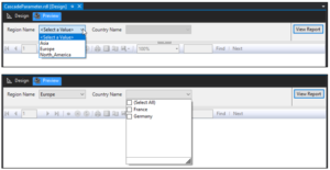 How to create cascading parameters in Reporting services (SSRS) / Blogs / Perficient