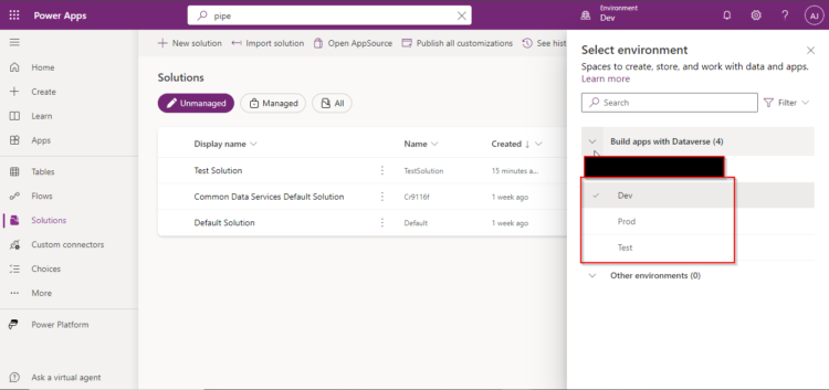 Power Apps Solution Deployment Using Pipeline App: A Step-by-Step Guide / Blogs / Perficient