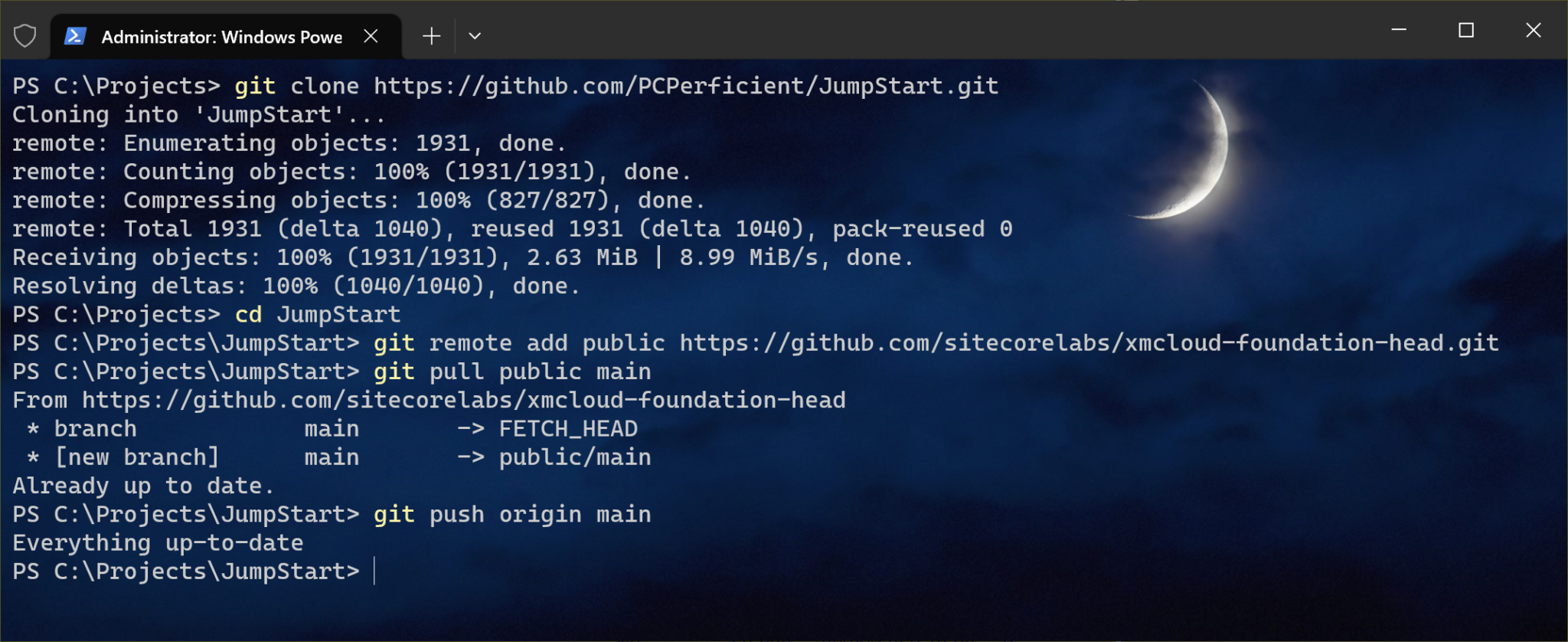 Keeping your own XM Cloud repository in sync with official XM Cloud ... Keeping your own XM Cloud repository in sync with official XM Cloud ...