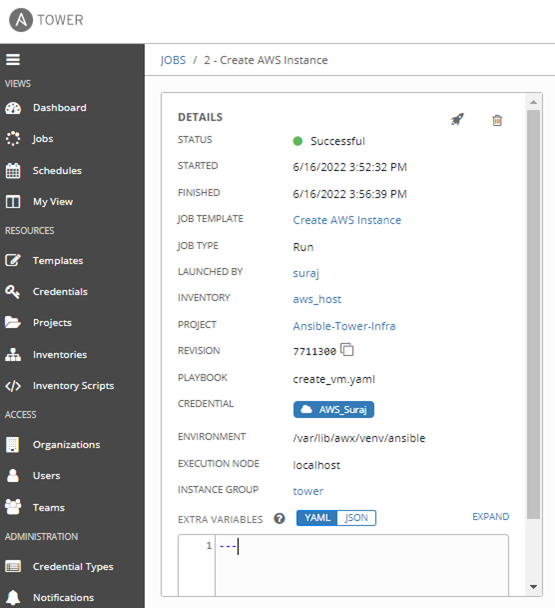 Managing AWS Infrastructure Using Ansible Tower / Blogs / Perficient