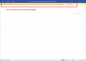 How Microsoft Word "Protected View" Stops Information Leaks / Blogs ...