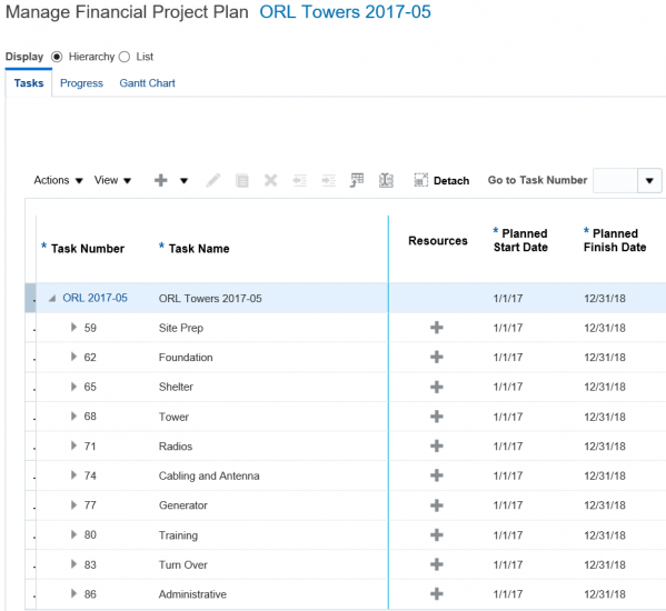 Work Breakdown Structures - Oracle Projects Considerations Part 4
