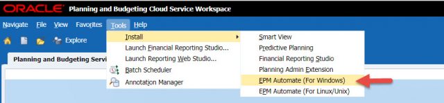 Oracle EPM Automate Tool - Installation Procedure / Blogs / Perficient