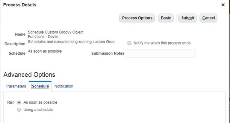 Schedule Business Logic in Oracle Sales Cloud / Blogs / Perficient