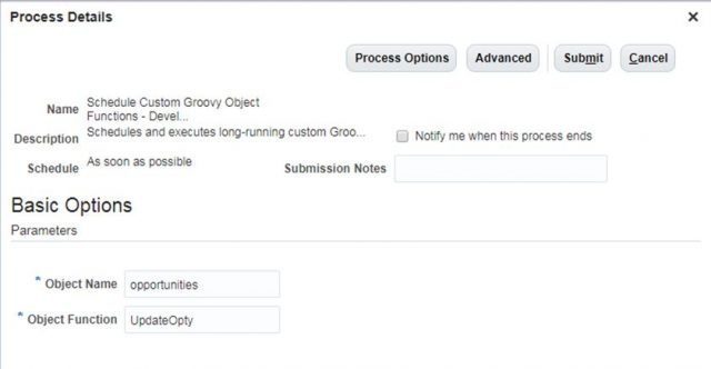 Schedule Business Logic in Oracle Sales Cloud / Blogs / Perficient