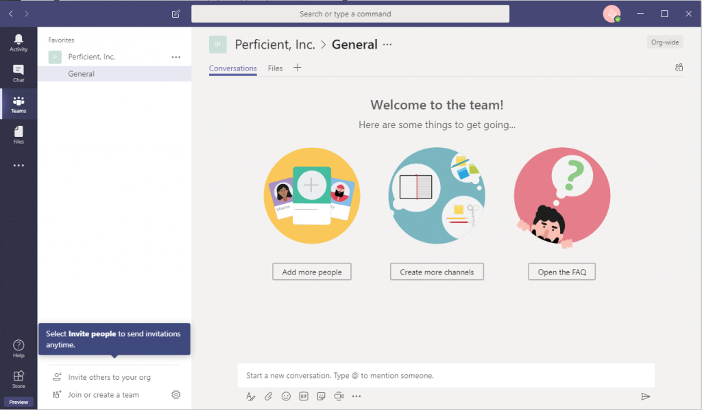 Introducing a Free Version of Microsoft Teams / Blogs / Perficient