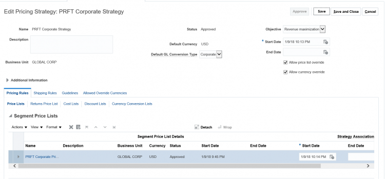 How to Set Default Pricing in Oracle Order Management Cloud / Blogs ...