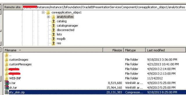 OBIEE 11g - Deployment of Custom Skins and Styles / Blogs / Perficient