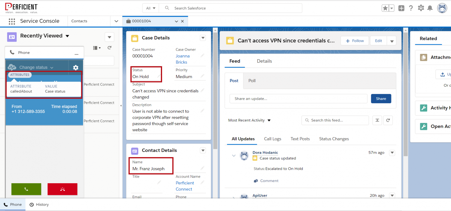 5 Tips for Amazon Connect Salesforce integration: CTI v2 / Blogs / Perficient