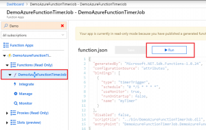 SharePoint Online Timer Jobs with Azure functions Using PnP - Part 2