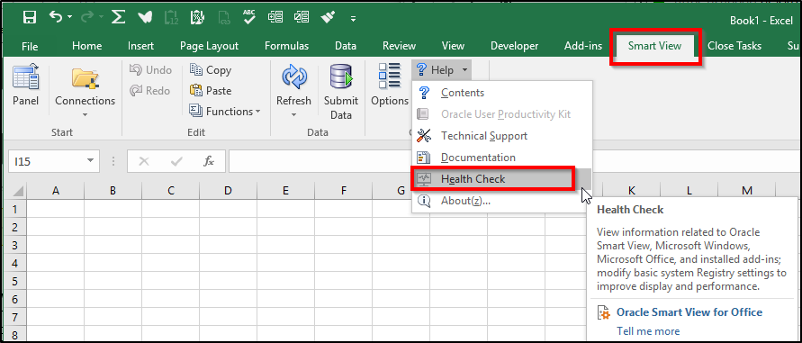 Smart View Health Check Simplifying Registry Settings / Blogs / Perficient