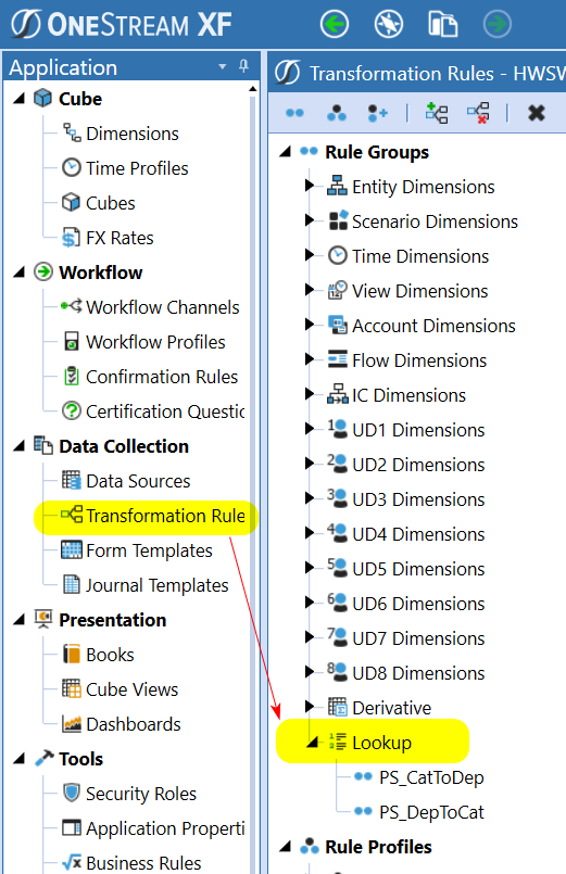 How to Implement Lookup Tables in a OneStream Application
