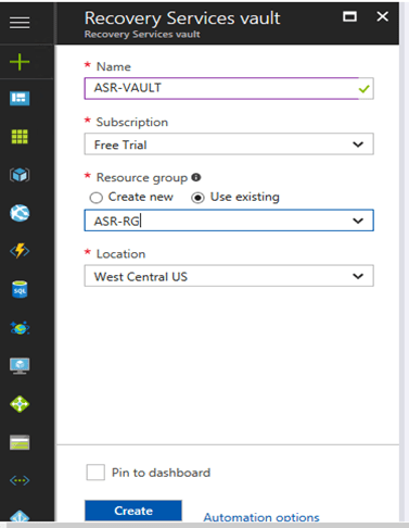 Azure Site Recovery for On-Premises to Azure Disaster Recovery
