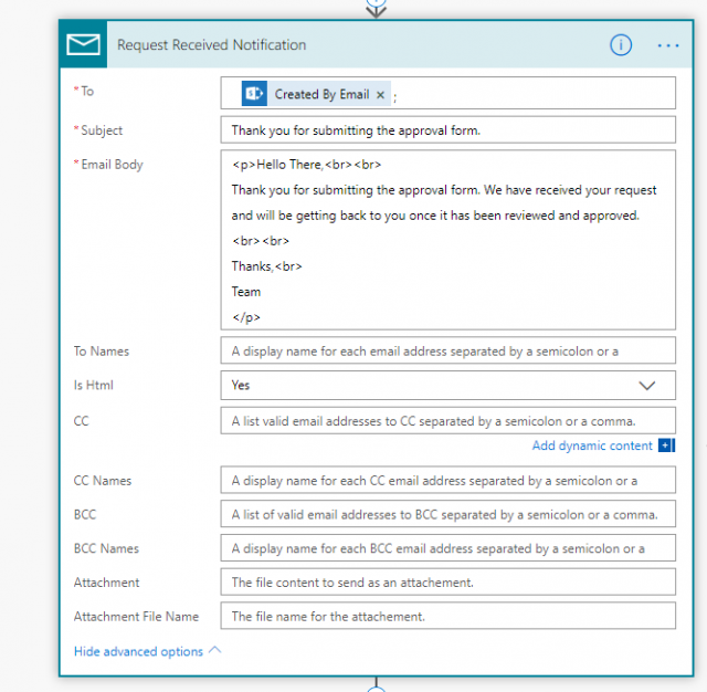 How To Create An Approval Flow Using Microsoft Flow Blogs Perficient 9763