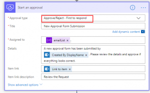 How to Create an Approval Flow using Microsoft Flow / Blogs / Perficient