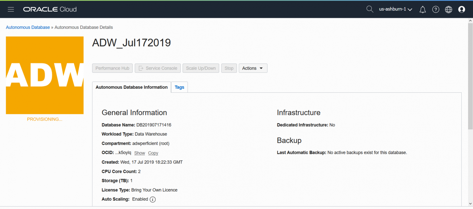 Loading Data into Oracle Autonomous Data Warehouse using OAC / Blogs ...