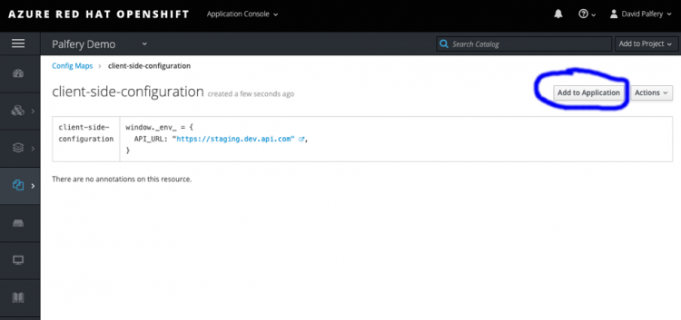 Client-side Configuration in Your OpenShift or Kubernetes Pod