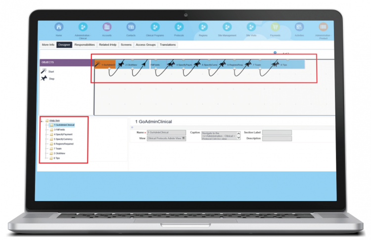 Administering iHelp and Developing Content in Life Sciences