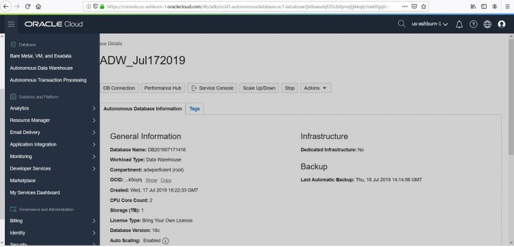 Loading Data Into Oracle Autonomous Data Warehouse Using Oac Blogs