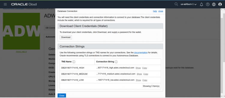 Loading Data into Oracle Autonomous Data Warehouse using OAC / Blogs / Perficient