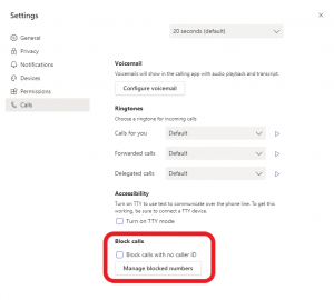 Teams Tip: Blocking PSTN numbers in Teams / Blogs / Perficient