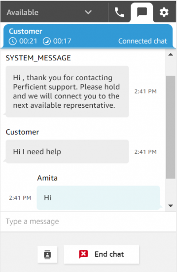 Building a Basic Inbound Chat Flow in Amazon Connect / Blogs / Perficient