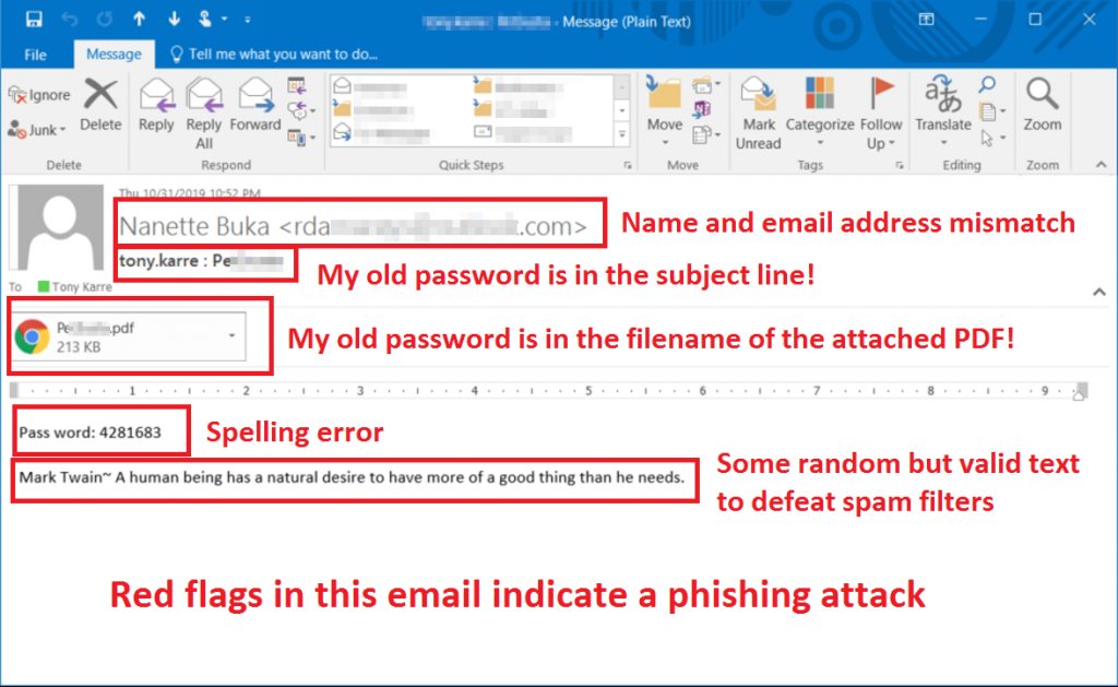 Phishing Attacks - How Your Old Passwords Can Come Back To Bite You