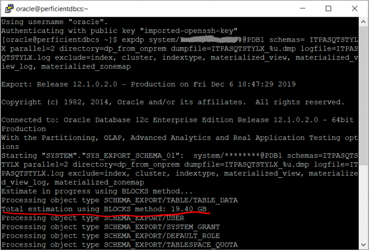 How To Export Oracle Db Schemas Using Data Pump Command 7129