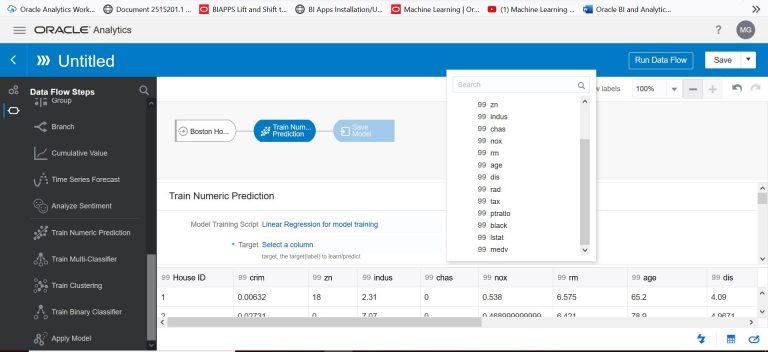 Using No Code ML in Oracle Analytics Cloud to Predict Housing Prices