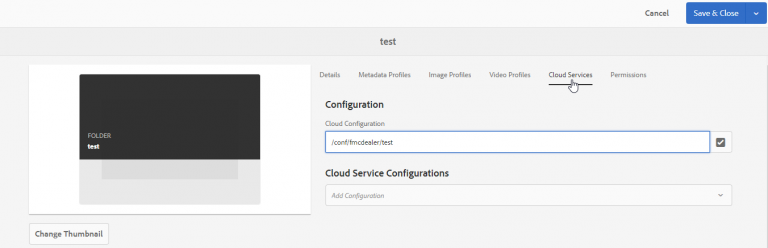 How to Allow Content Fragment Models in Particular Asset Folders