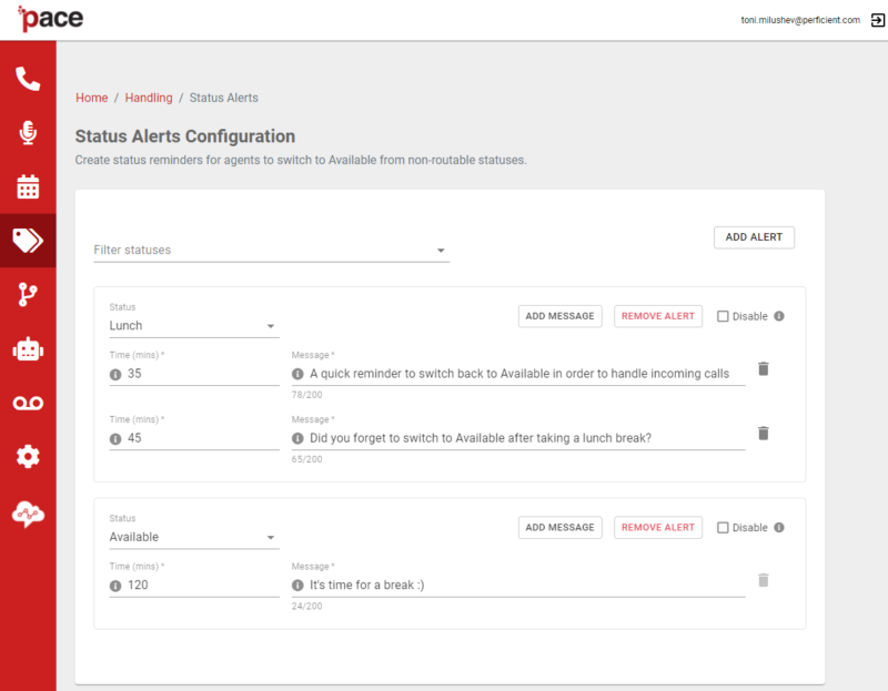 PACE New Features: Wisdom, Agent Status Reminders, and More!