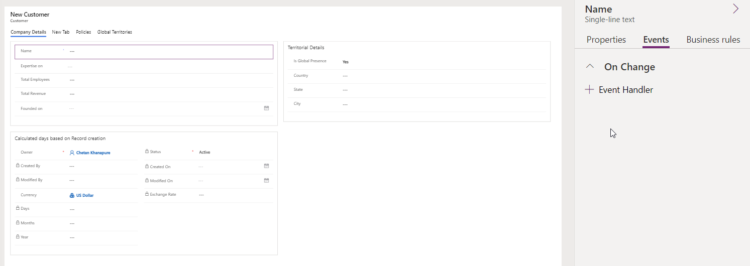 Client side script on Model Driven Apps and Dynamics 365 - Part One