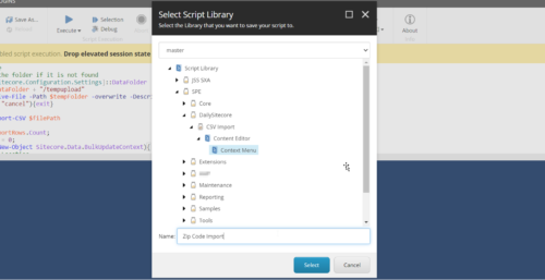 Add PowerShell Script to the Context Menu in Sitecore SXA / Blogs ...