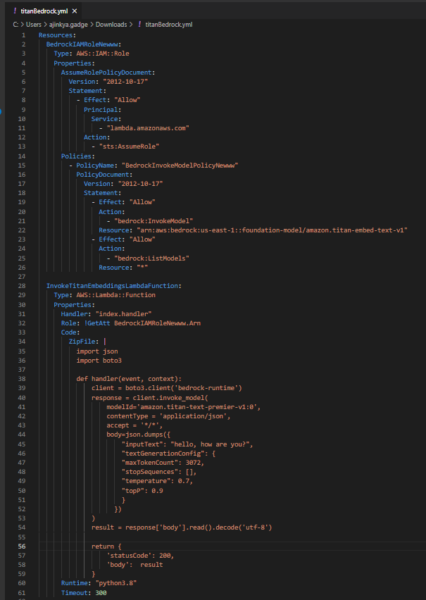 Harnessing the Power of AWS Bedrock through CloudFormation / Blogs / Perficient