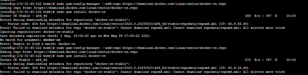 Install Docker On A Linux System Using The Yum Package Manager Blogs 8763