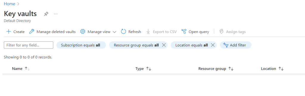Create and Retrieve Secrets from the Azure Key Vault using an ASP.Net Core Application / Blogs ...