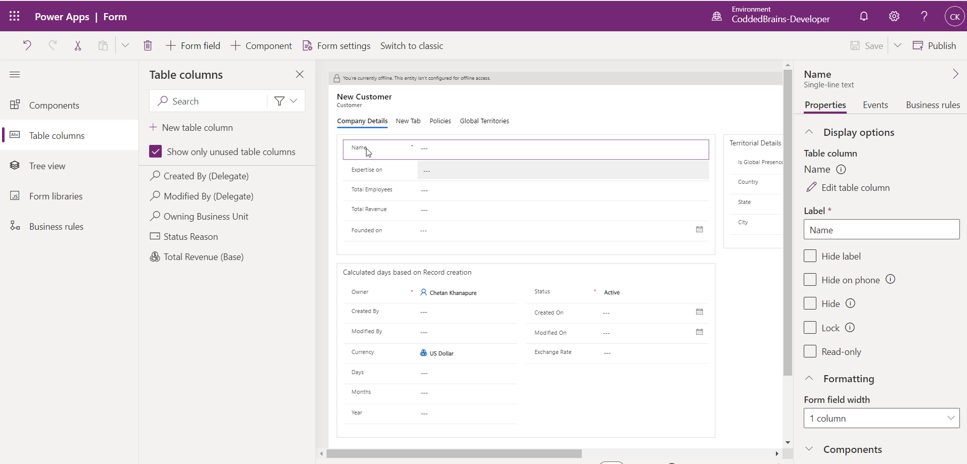 Retrieval Of Different Datatypes With Formcontext Data Objects On Model 5961