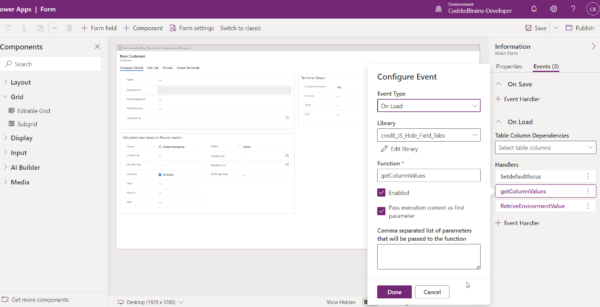 Retrieval Of Different Datatypes With Formcontext Data Objects On Model 5065